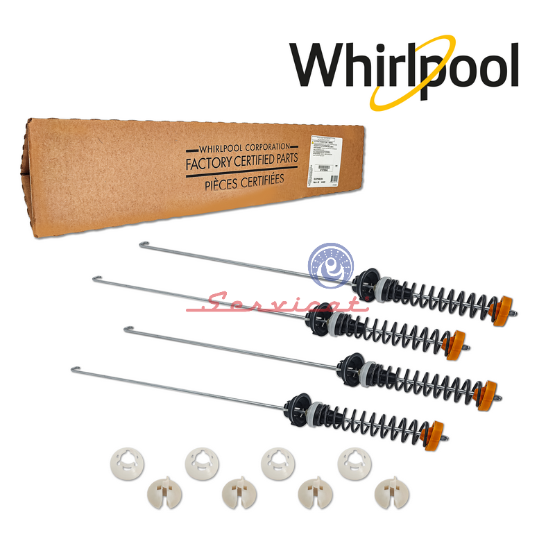 KIT BARRAS DE SUSPENSIÓN ORIGINAL LAVADORA WHIRLPOOL | Clientes VIP