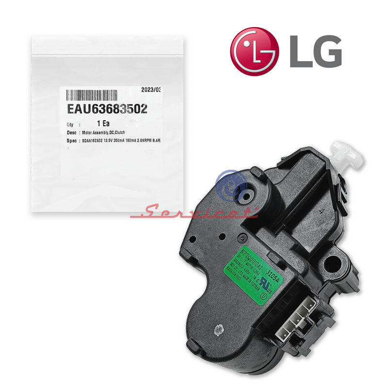 ACTUADOR/EMBRAGUE/DRAIN MOTOR 7W ORIGINAL LAVADORA LG INVERTER ...