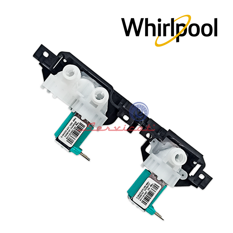 ELECTROVÁLVULA 2 SOLENOIDES - 120V ORIGINAL LAVADORA WHIRLPOOL ...